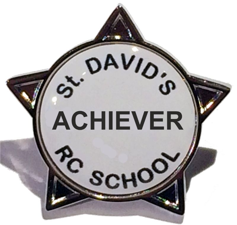 Custom Text Star Badge